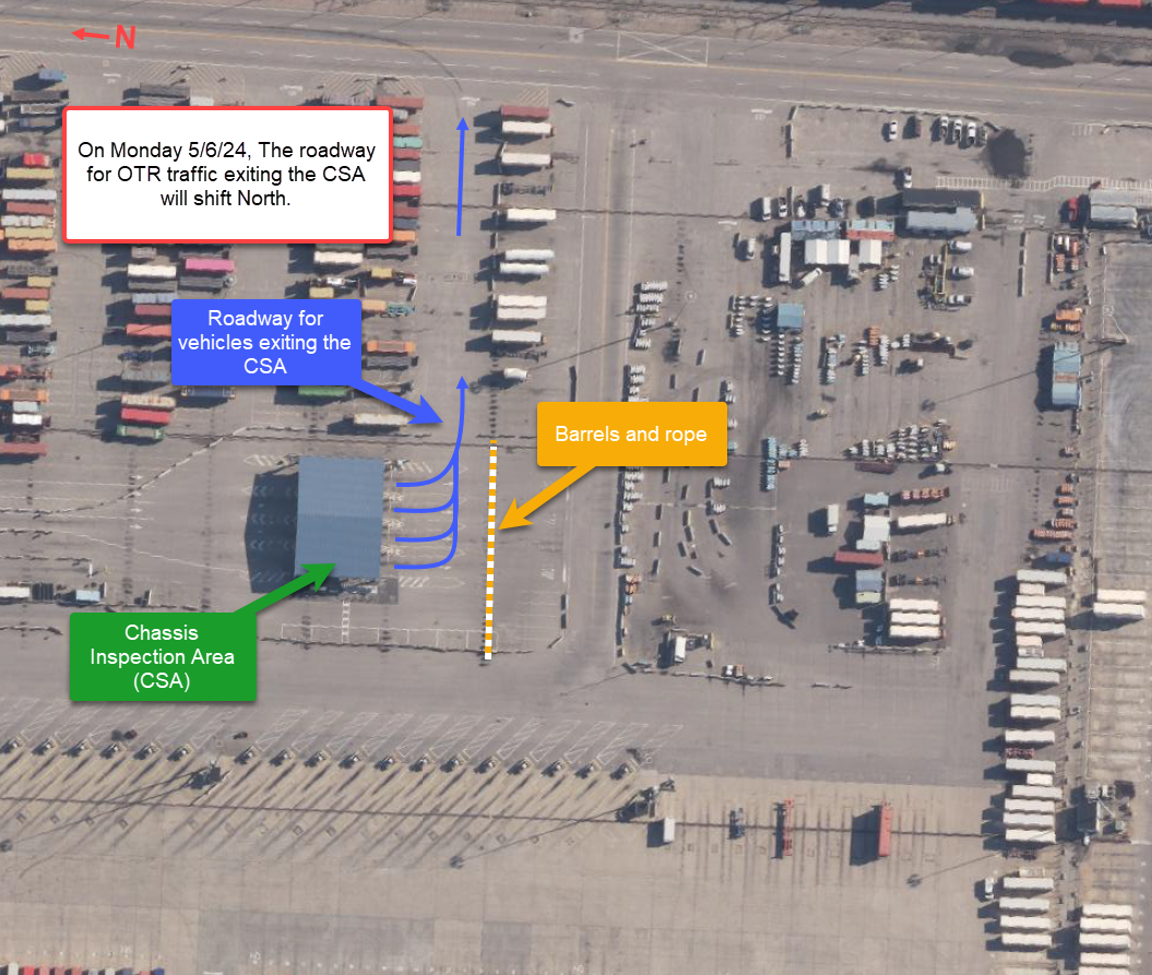 Norfolk International Terminal (NIT) - Chassis Service Area (CSA ...